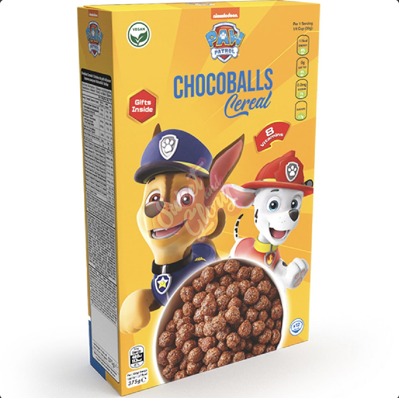 Nickelodeon Paw Patrol Choco Balls 375g - The American World Of Candy ...