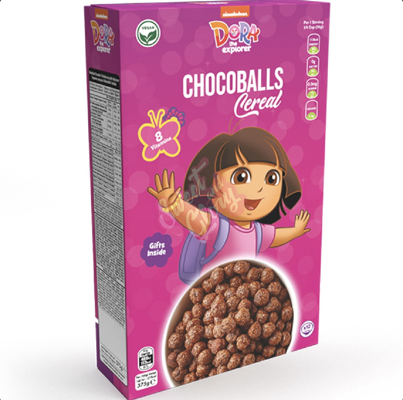 Nickelodeon Dora Choco Balls 375g - The American World Of Candy ...